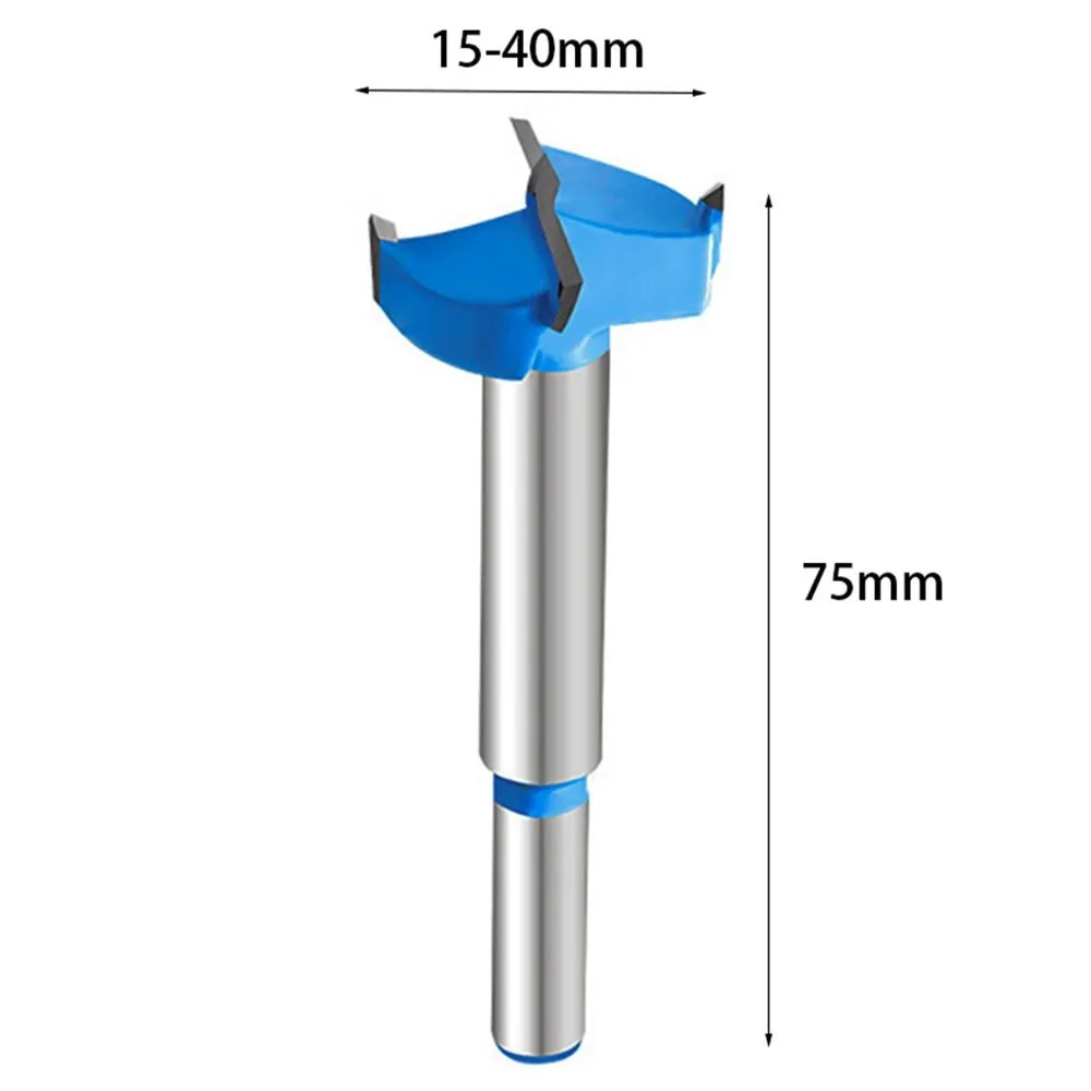 15-40mm Self-Centering Tungsten Steel Round Shank Drill Bit Set for ...