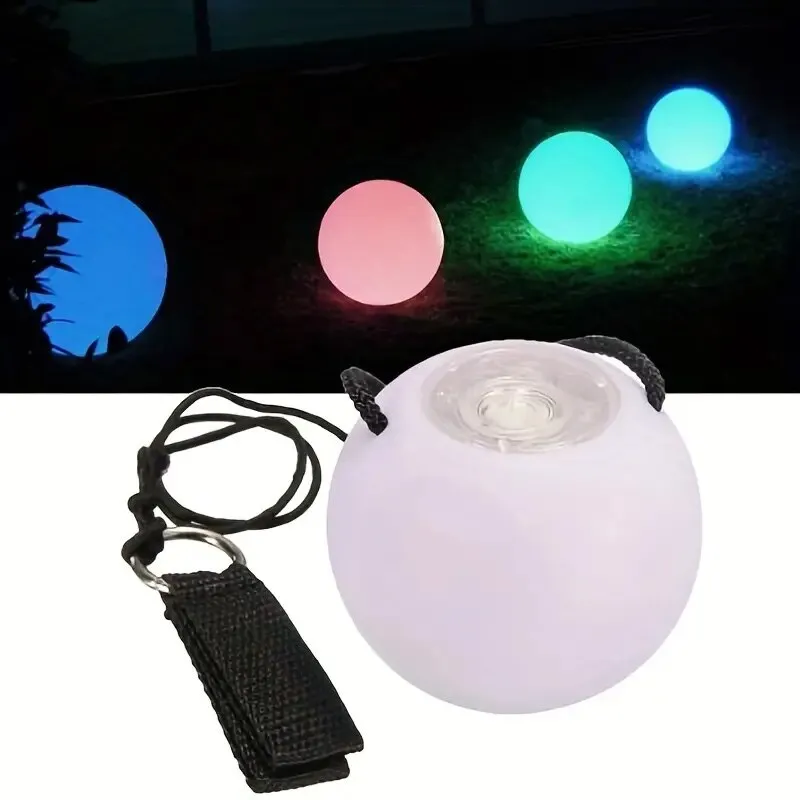 LED Poi Ball Canning Glow Ball Canning Lighting Setups Soft Spinner ...