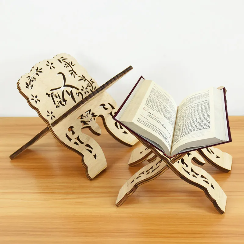 DHgate.com:Exquisite Wooden Quran Stand Holder: Islamic Bible Book ...