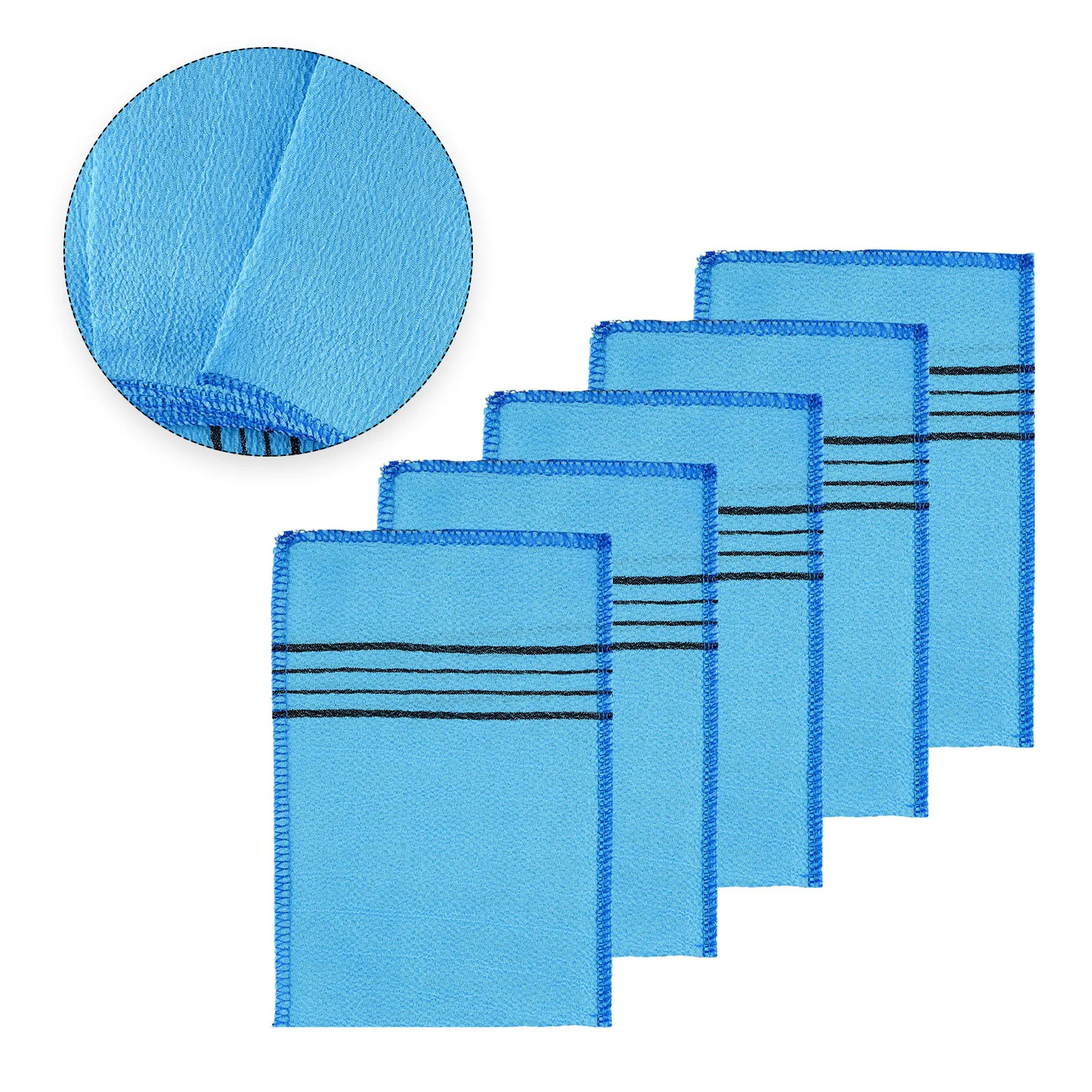 New Korean Exfoliating Bath Towel Cloth Scrub for Body, Asian ...