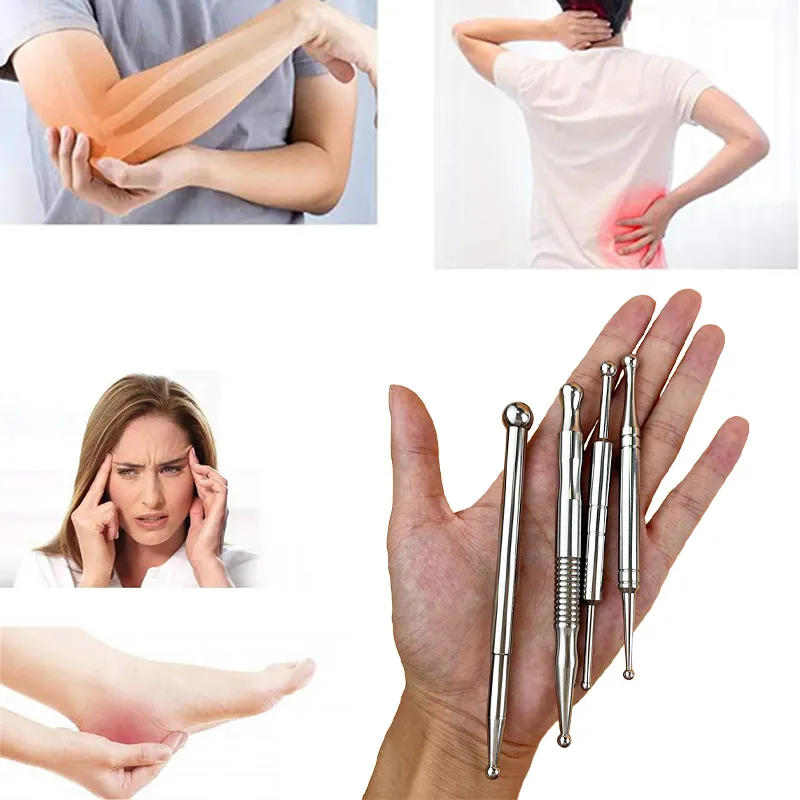 Manual Acupuncture Pen Terahertz Energy Stone Massage Tool Trigger ...