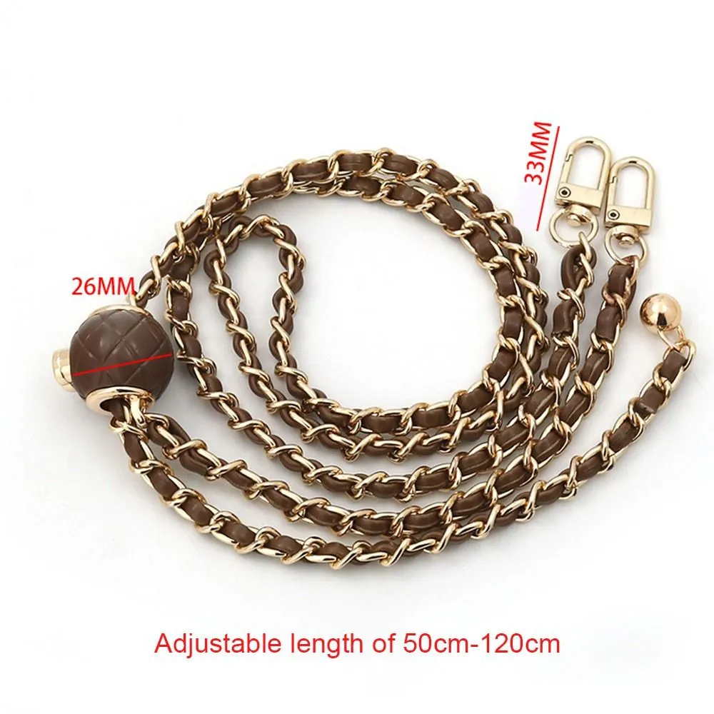 Gold Chain Bag Strap Adjustable Metal Shoulder Bag... From Annides, $10 ...