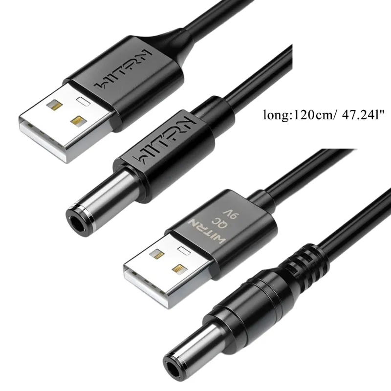 DHgate.com:3-in-1 USB Charger Cable: QC3.0 to DC 5.5x2.5mm/5.5x2.1mm PD ...