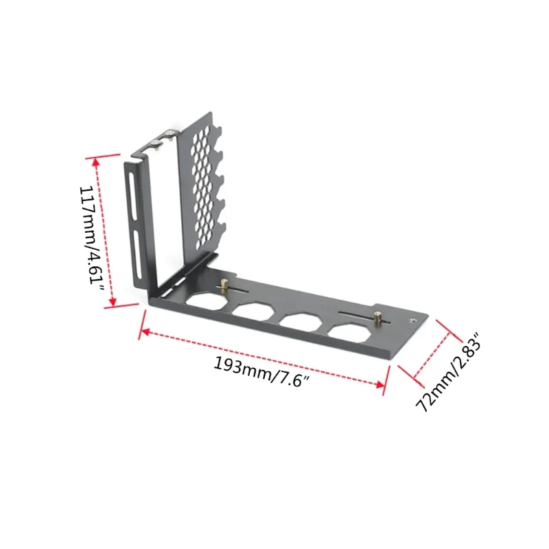 Vertical GPU Mount Bracket Graphics Card Holder, Video Card VGA Support ...