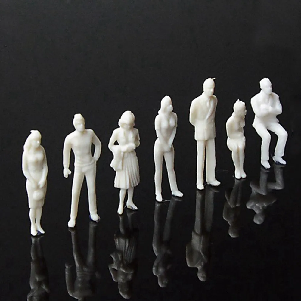 10/Miniature White Figures Architectural Model Human Scale Model ABS ...