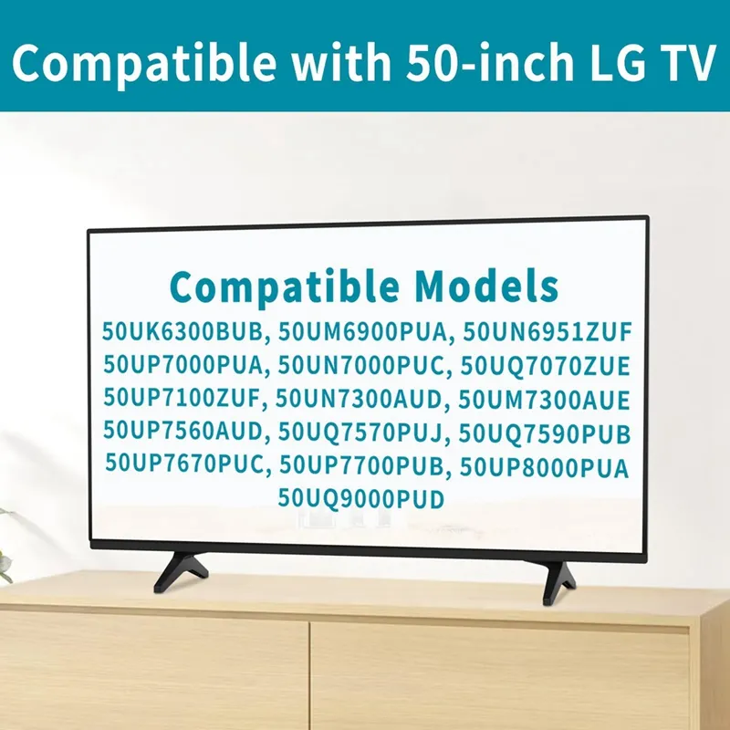 Stand For LG TV Legs Replacement Durable TV Stand Legs For LG 49 55 ...