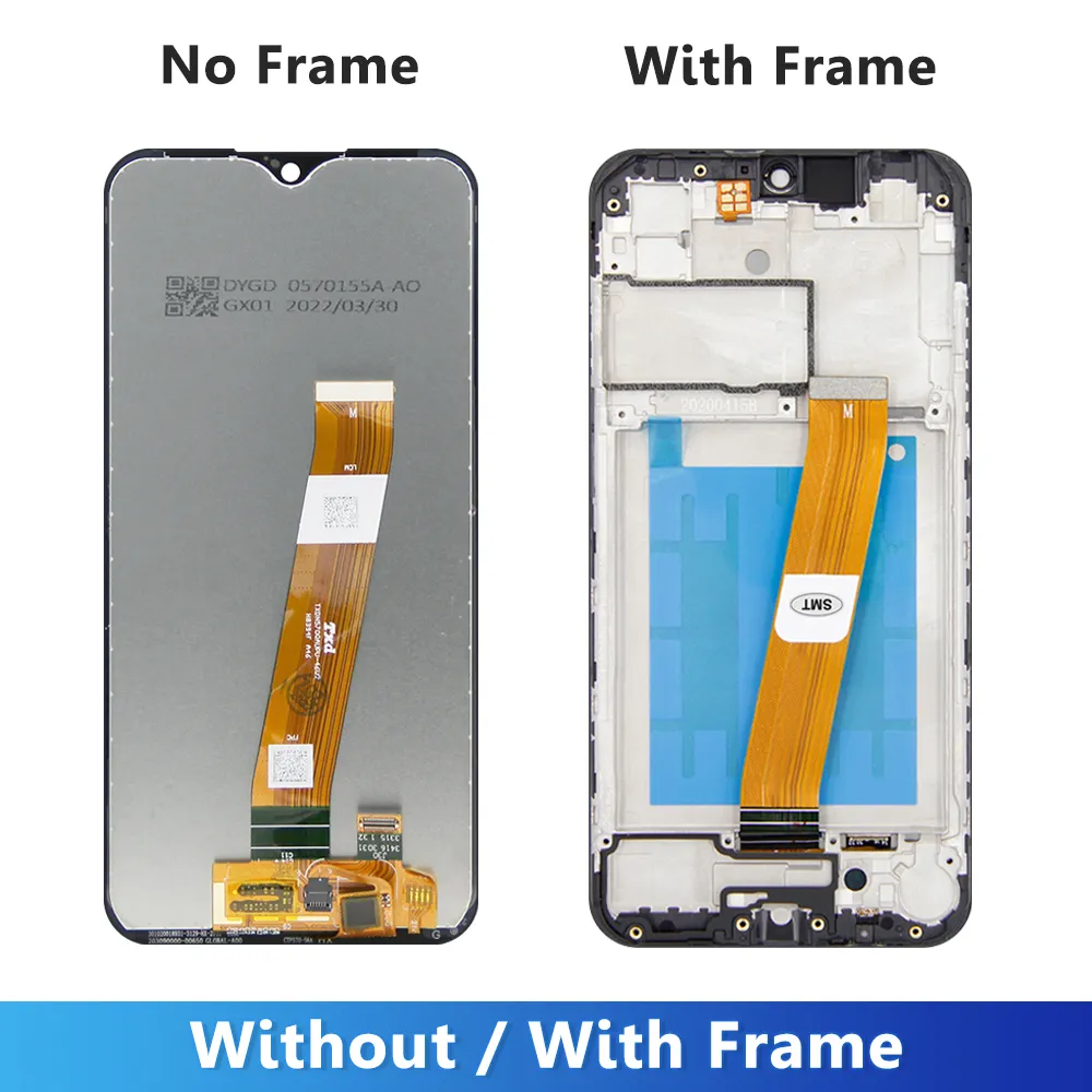 7 Inch LCD Display Touch Screen Assembly with Frame for Samsung Galaxy ...