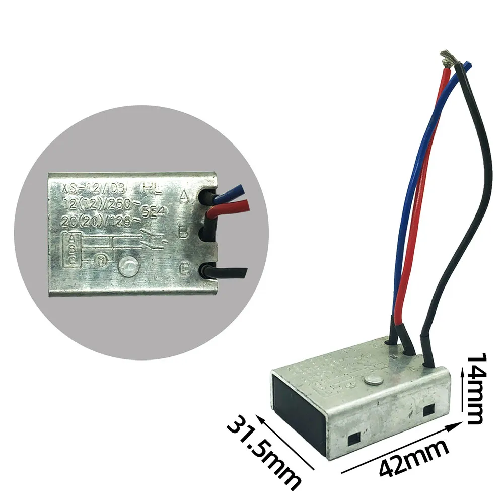 Soft Start Switch Current Limiter For Angle Grinder Brushed Motor Power ...