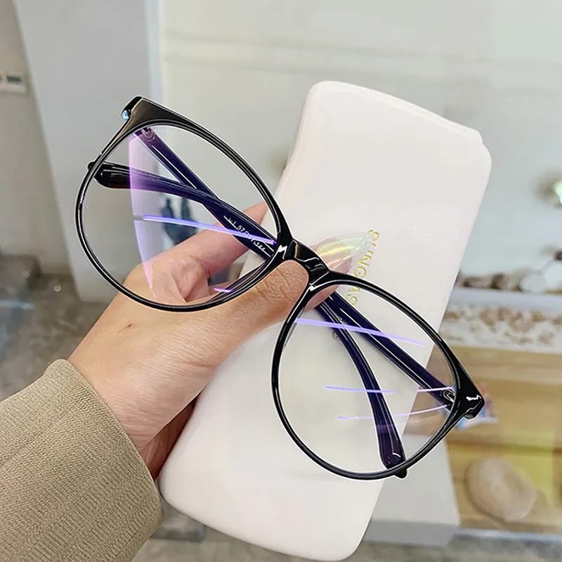 Retro Round Computer Glasses For Women Vintage Anti Blue Light Eyewear Frames With Transparent Plain Frame And Optical Spectacle From Ddmylucky 8.05 DHgate.Com