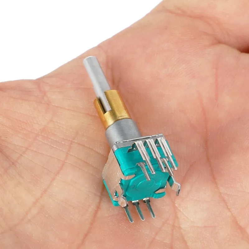 6X EC11EBB24C03 Dual Axis Encoder With Switch 30 Positioning Number 15 ...