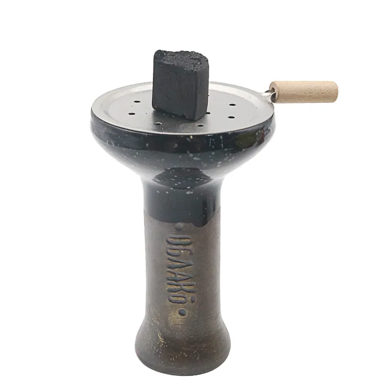 Premium Ceramic Hookah Bowl, Durable Shisha Tobacco Holder for Smoking ...