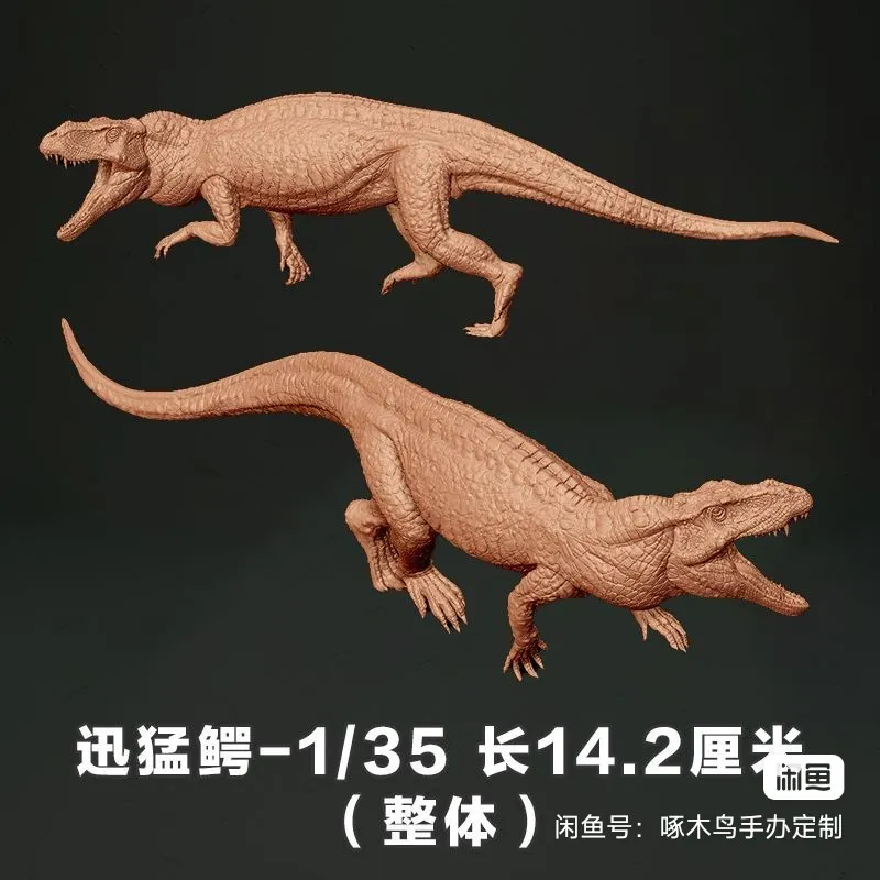 Customizable 1/35 Scale 17cm Postosuchus, Prestosus & Erythrosuchuses ...