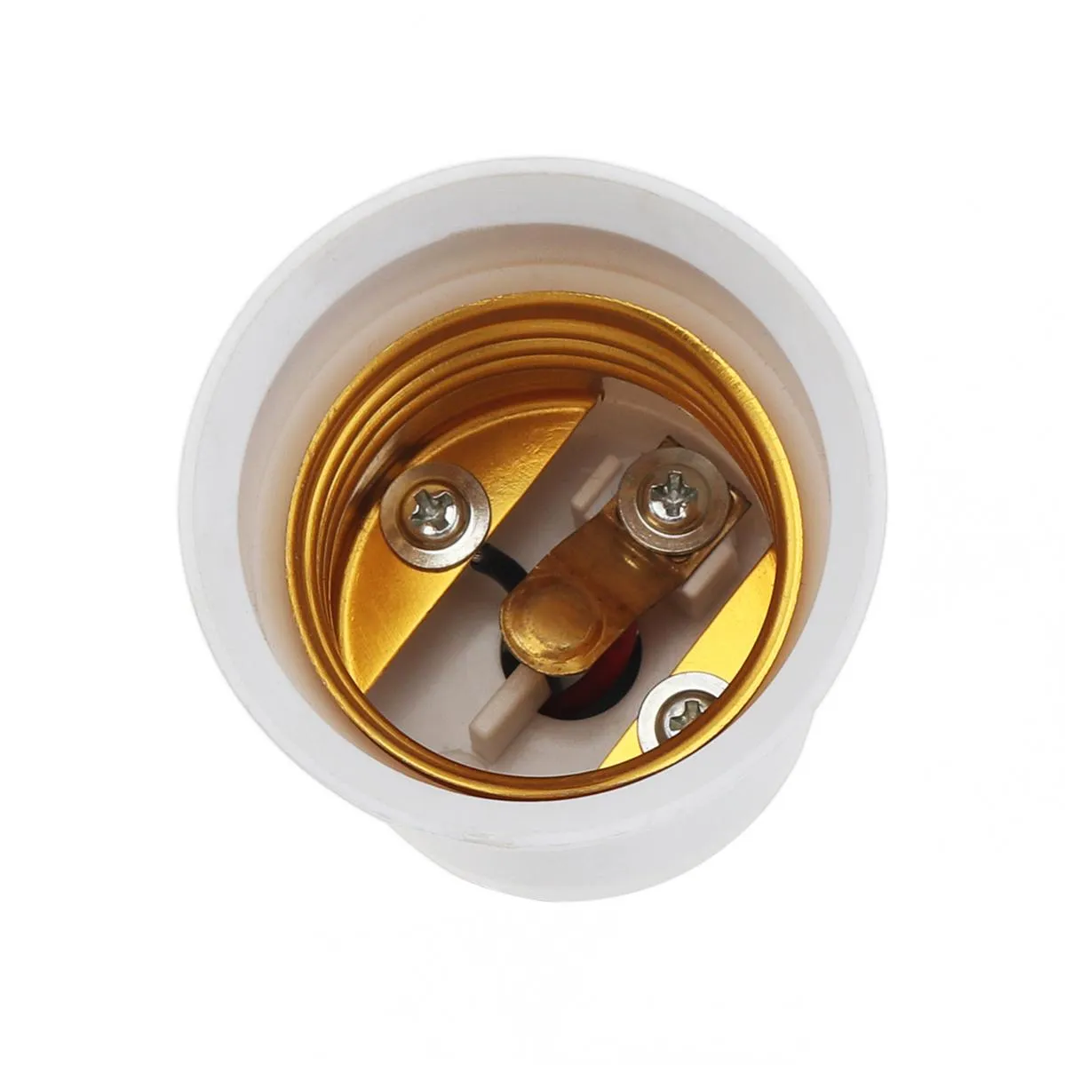 2-Pack E17 to E26 Socket Adapter: Convert Small Edison Light Bulb ...