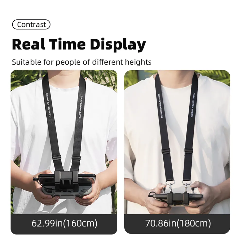 Upgraded Comfortable Neck Strap Drone Controller Holder for DJI Mini 3 ...