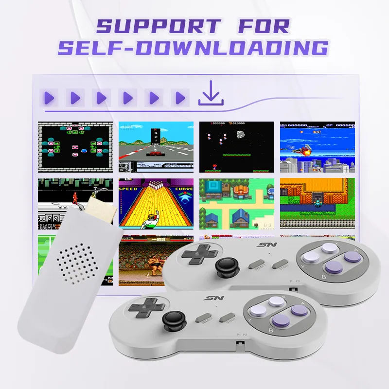 Super Ninten 16 Bit psp game with 5000 Retro Games, Joystick, and ...