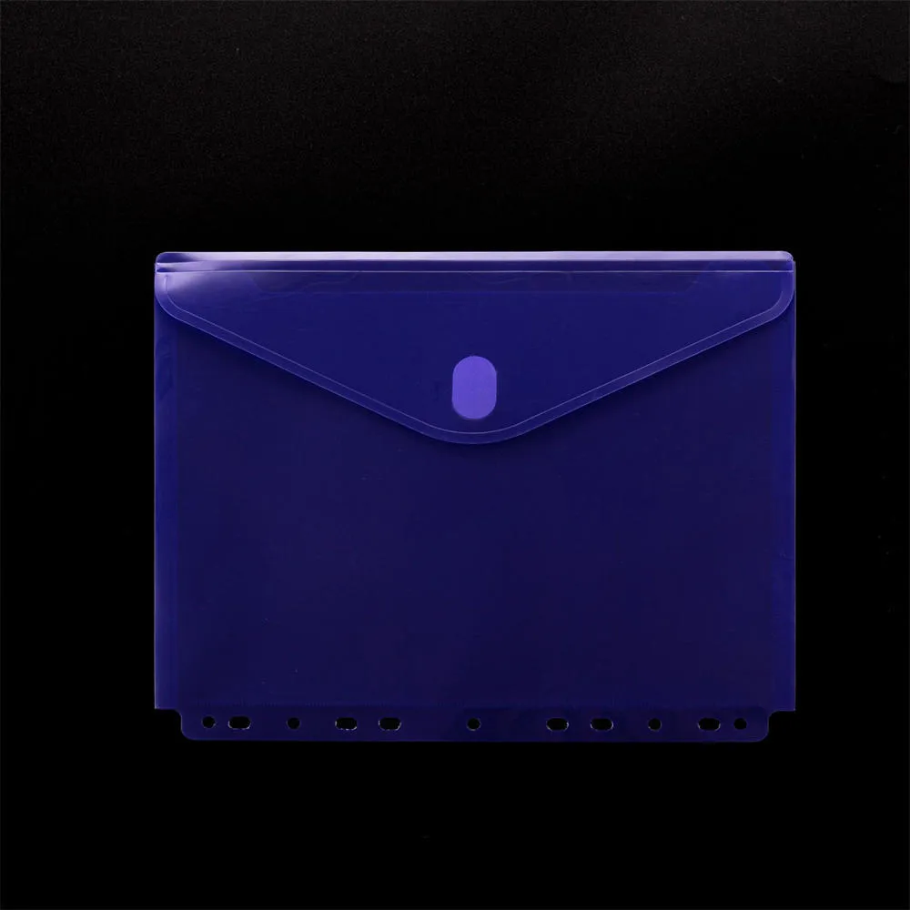 Transparent Plastic File Folders A4 Documents Sleeves Bag Protector ...