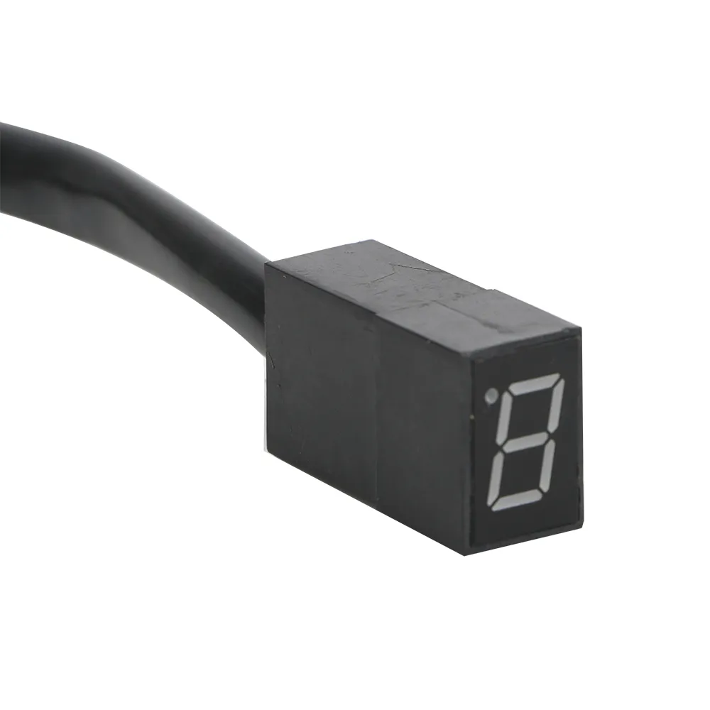 Motorcycle Gear Indicator: LED 5-Gear Shift Display with Lever Sensor ...