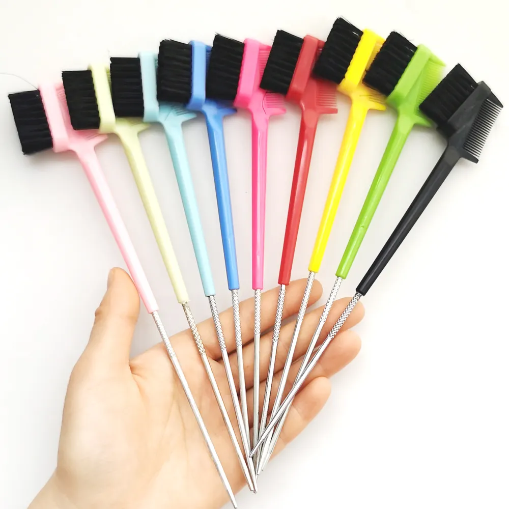 Double-Sided Rat Tail Pintail Hair Brush for Edge Control and Styling ...