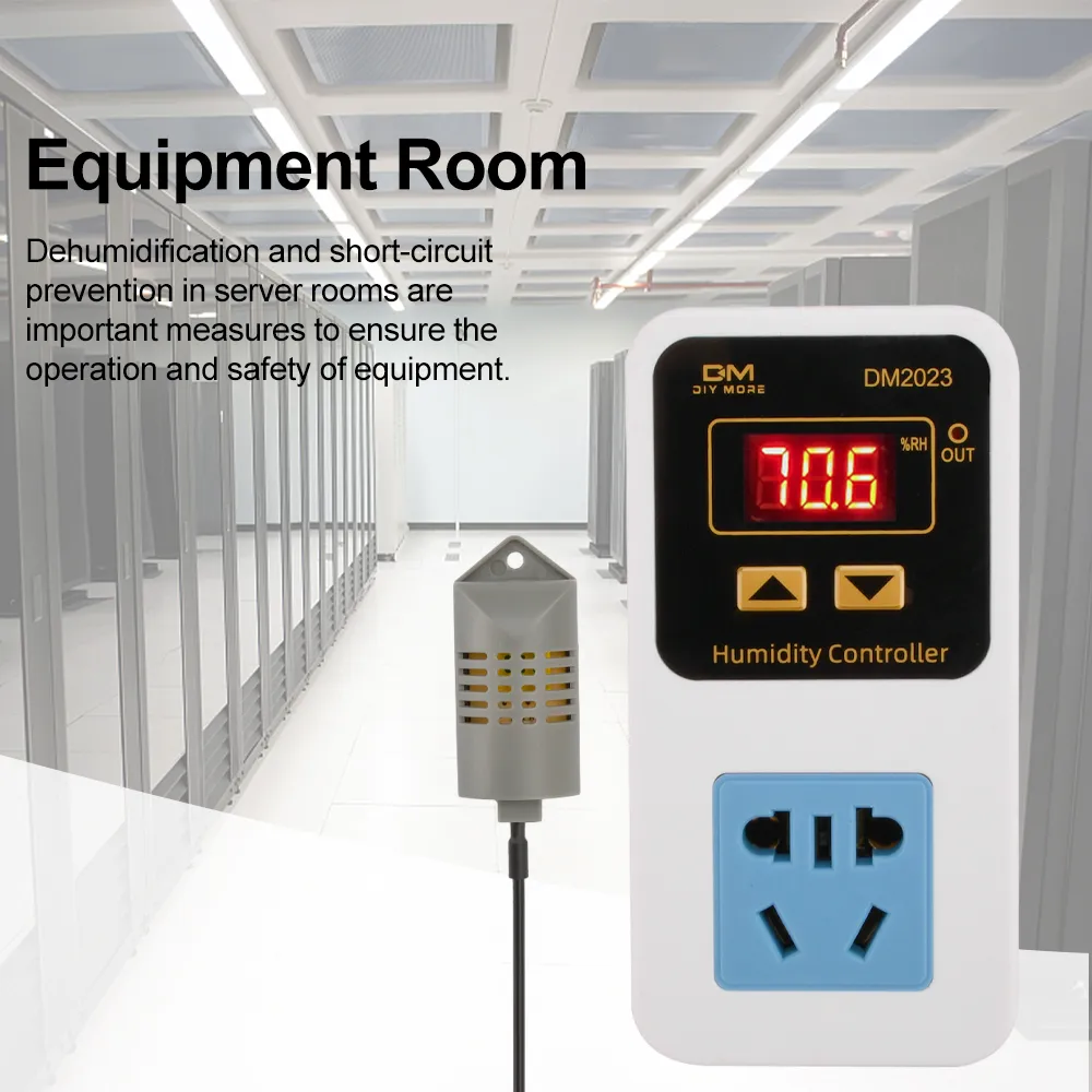 Wholesale Smart LED Humidity Motion Controller Socket For AC110 220V ...