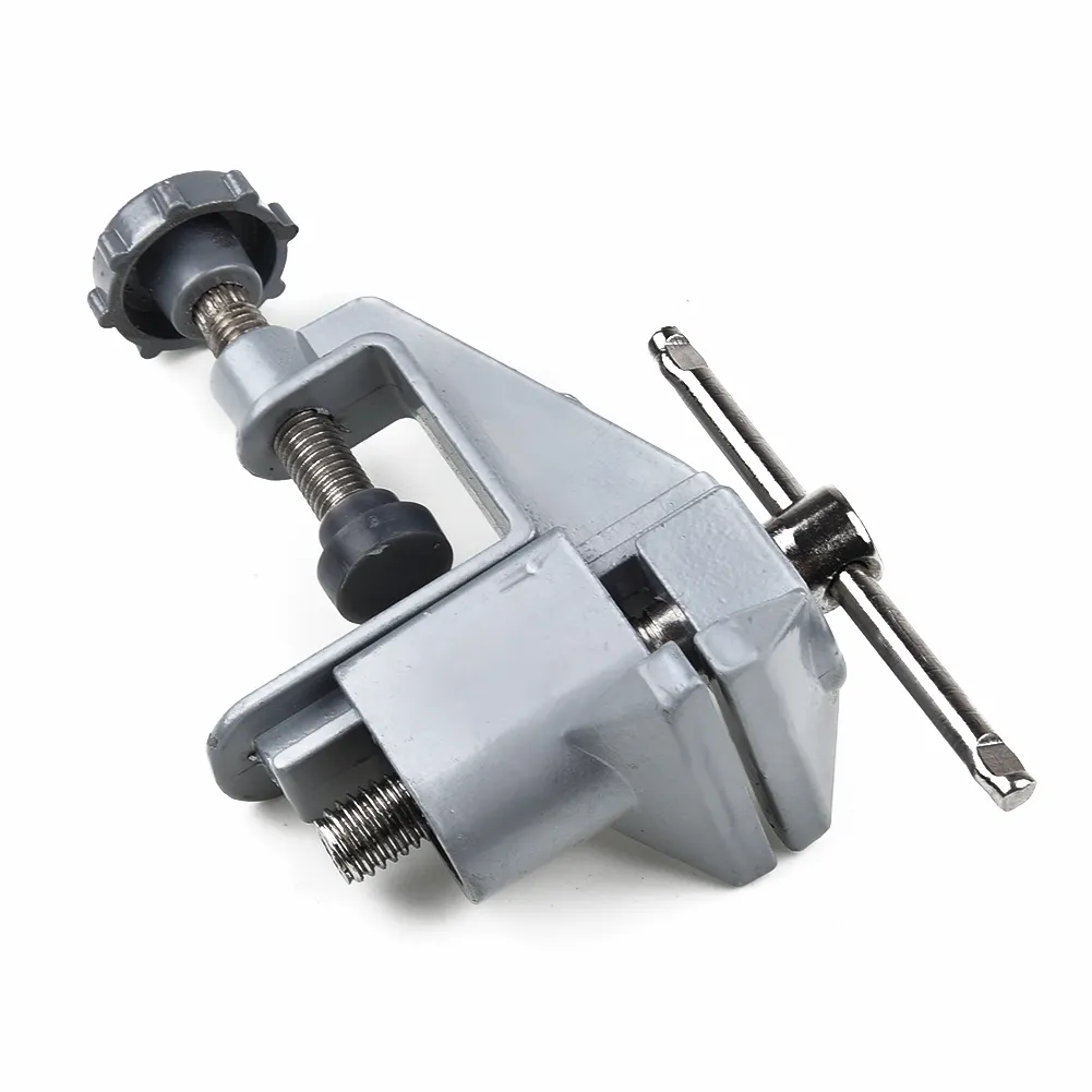 Table Vice Clamp Mini Table Bench Vise, Swivel Craft Repair Clamps For ...