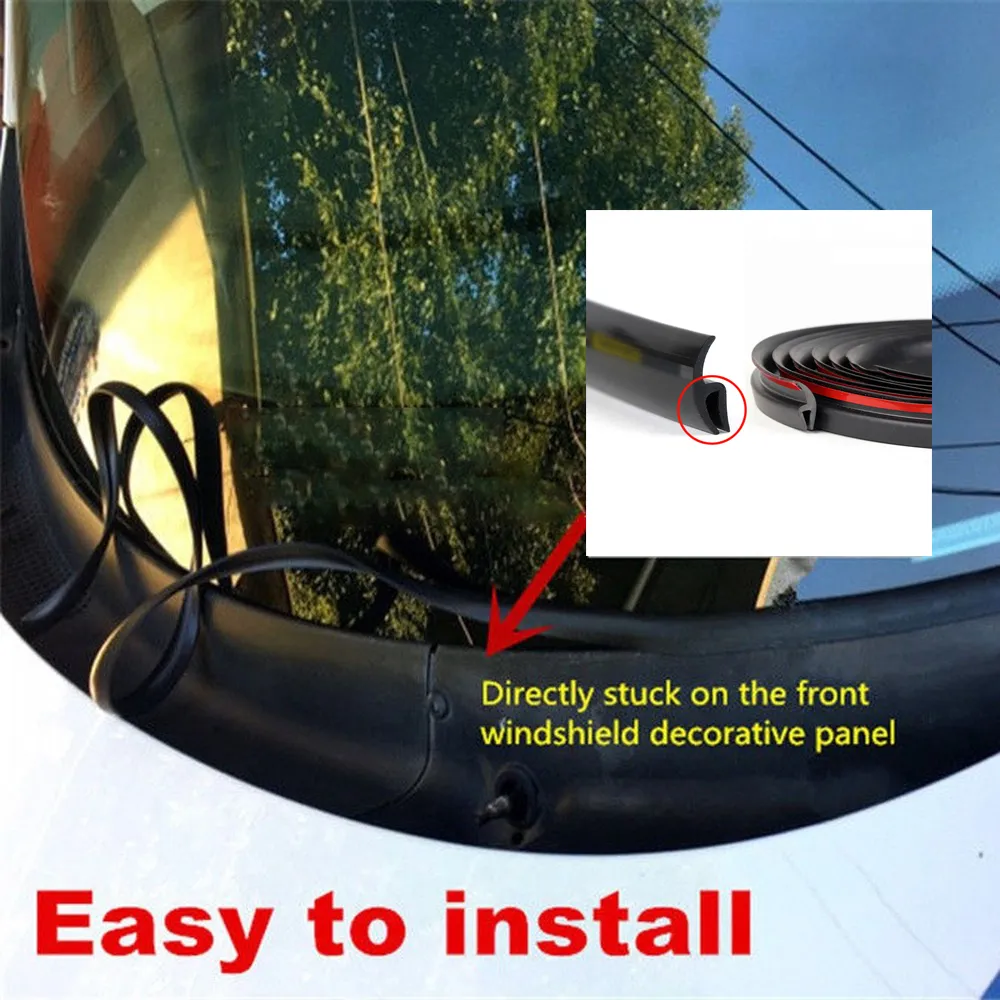 Front Windshield Panel Moulding Seal Strip for Honda, Audi, Benz, Buick ...