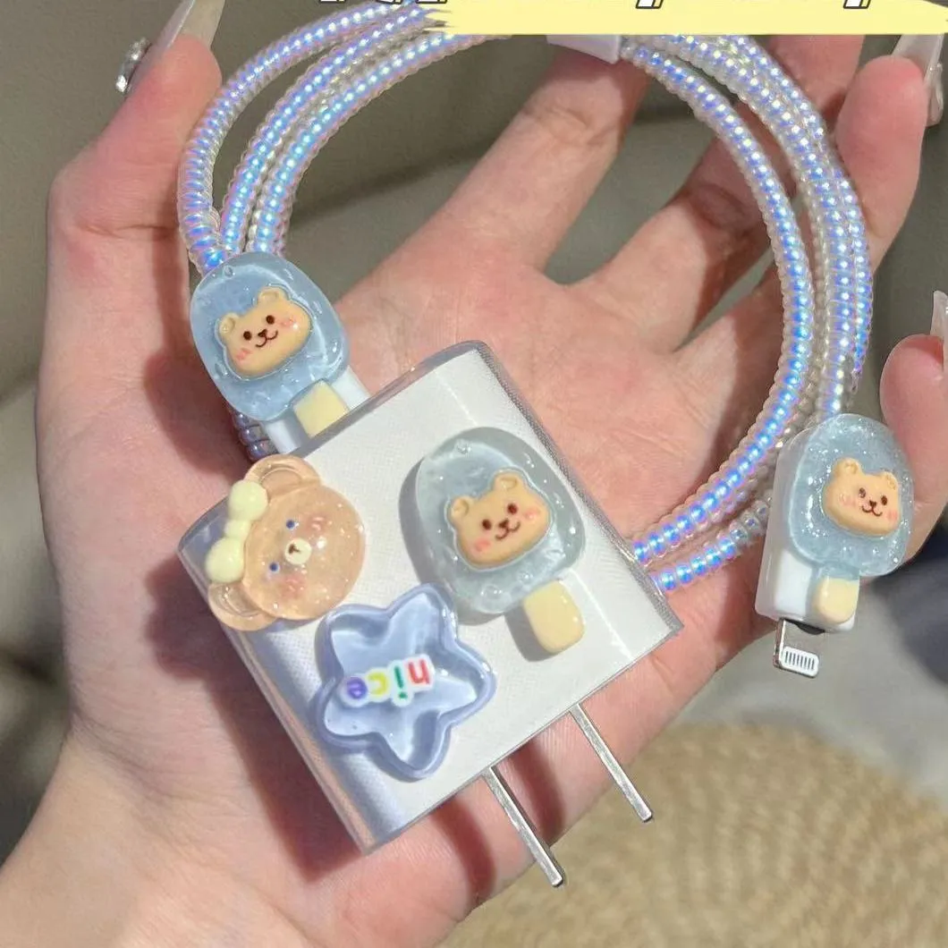 DHgate.com:3-Pack Xiaomi Phone Cable Protectors | Durable Silicone Case ...