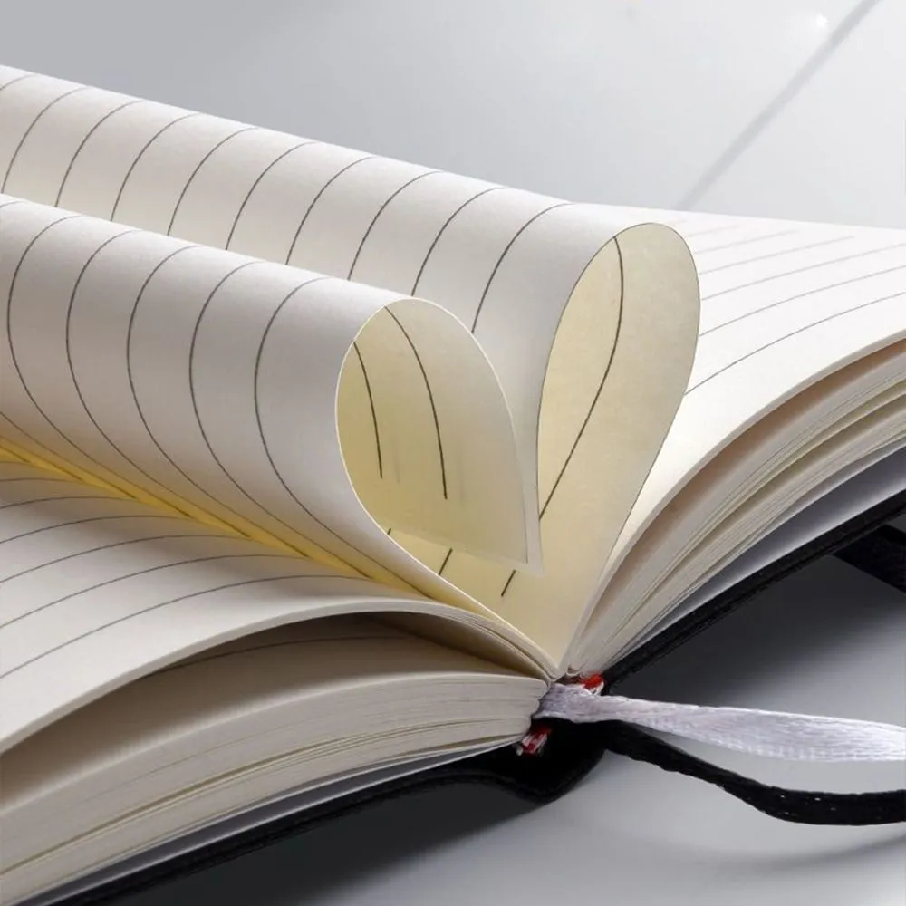 Agenda Organizer A7 Mini Notebook Thickened Cover Simple Memo Diary ...