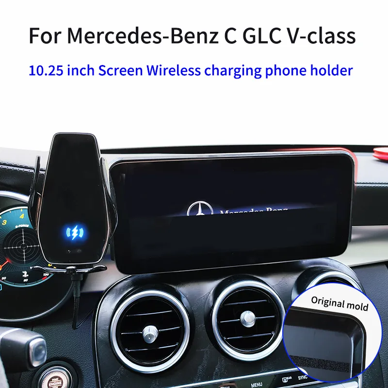 Multimedia Screen Mercedes Sprinter Phone Holder For Mercedes Benz C GLC V Class W204 W205 X253 And W447 Interior Mounting For 7 10.25 Inch Mobile Phones From Ddmycrazy 99.1 DHgate.Com
