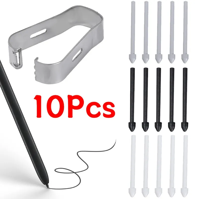 Samsung S Pen Nib Replacements Replaceable Metal Tip with Clip for ...