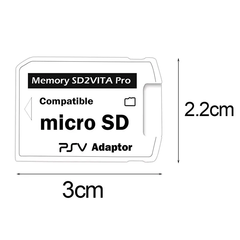 PS Vita SD Card Slot Adapter SD2VITA PSVSD Memory Card Adapter - Micro ...