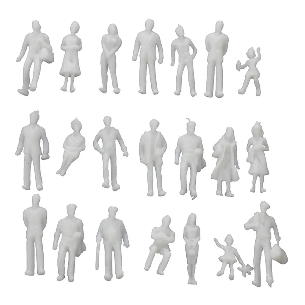 10/Miniature White Figures Architectural Model Human Scale Model ABS ...