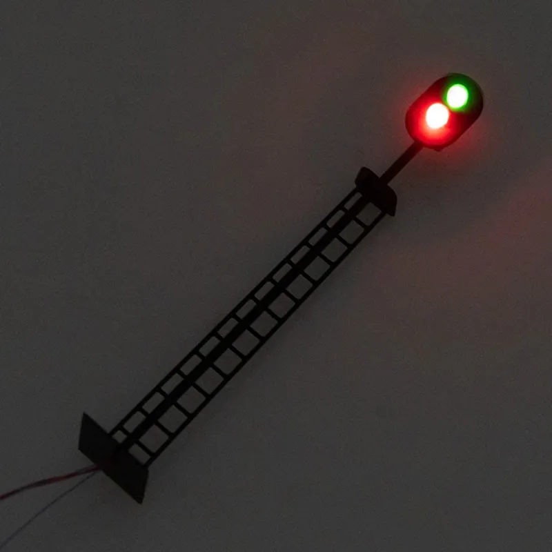 DHgate.com:Miniature Railway Signal Light - 1:87 Micro Building Model ...