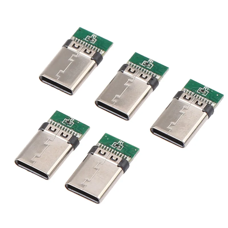 DHgate.com:5-Pack USB 3.1 Type-C 12-Pin Male Socket Fast Charging ...
