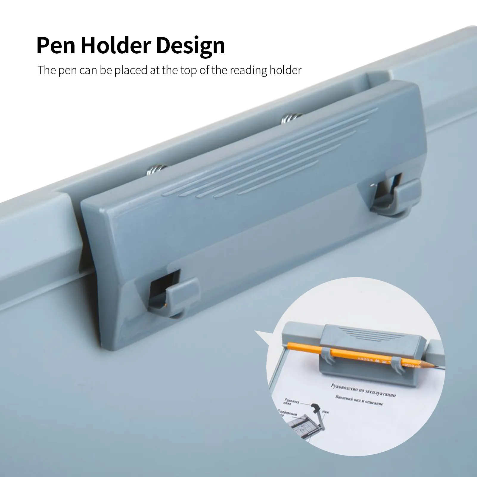 JIELISI Desktop Book Holder: Adjustable Document Reading Stand for ...