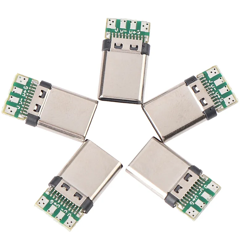 DHgate.com:5-Pack USB 3.1 Type-C 12-Pin Male Socket Fast Charging ...