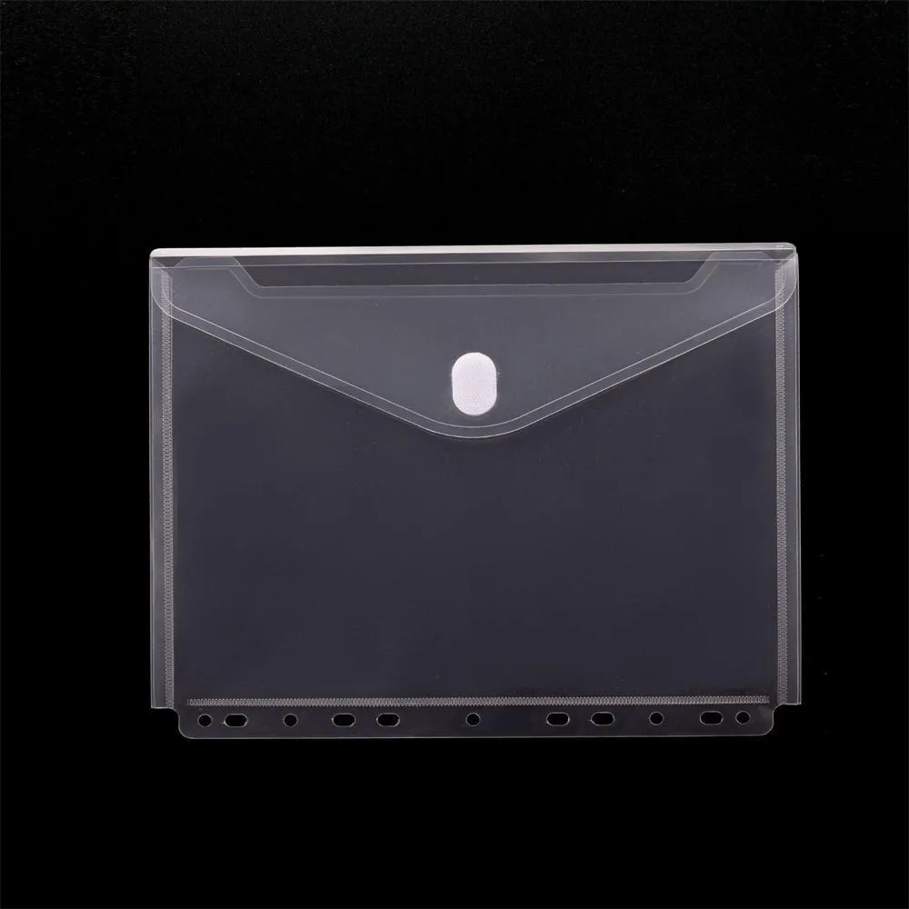 Transparent Plastic File Folders A4 Documents Sleeves Bag Protector ...