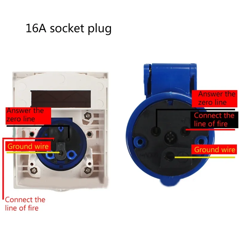 Waterproof Flush Inlet Socket Universal Motorhome Accessories 16/32A ...