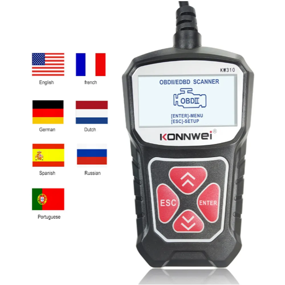 Year OBD2 Scanner & Code Reader, Automotive Diagnostic Tool for Ford ...