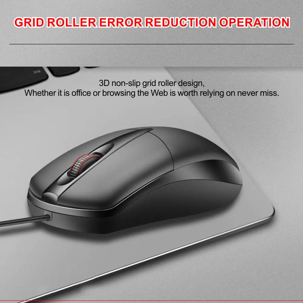 USB Expander for Laptop: Optical Wired Gaming Mouse with 3 Buttons and ...