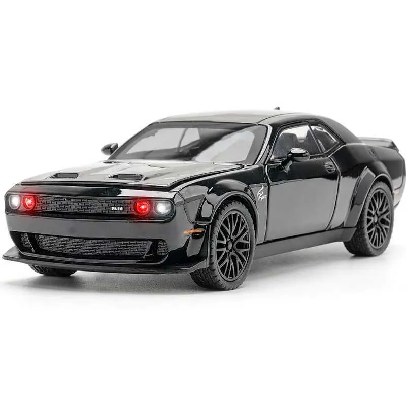 Electric/RC Car 1 32 Dodge Challenger SRT Car Alloy Model Diecasts ...