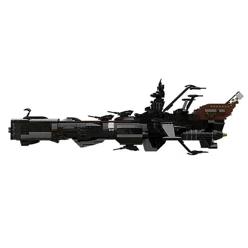 Lego Military Ships Style Space Pirate Battleship Model Kit Assembled ...