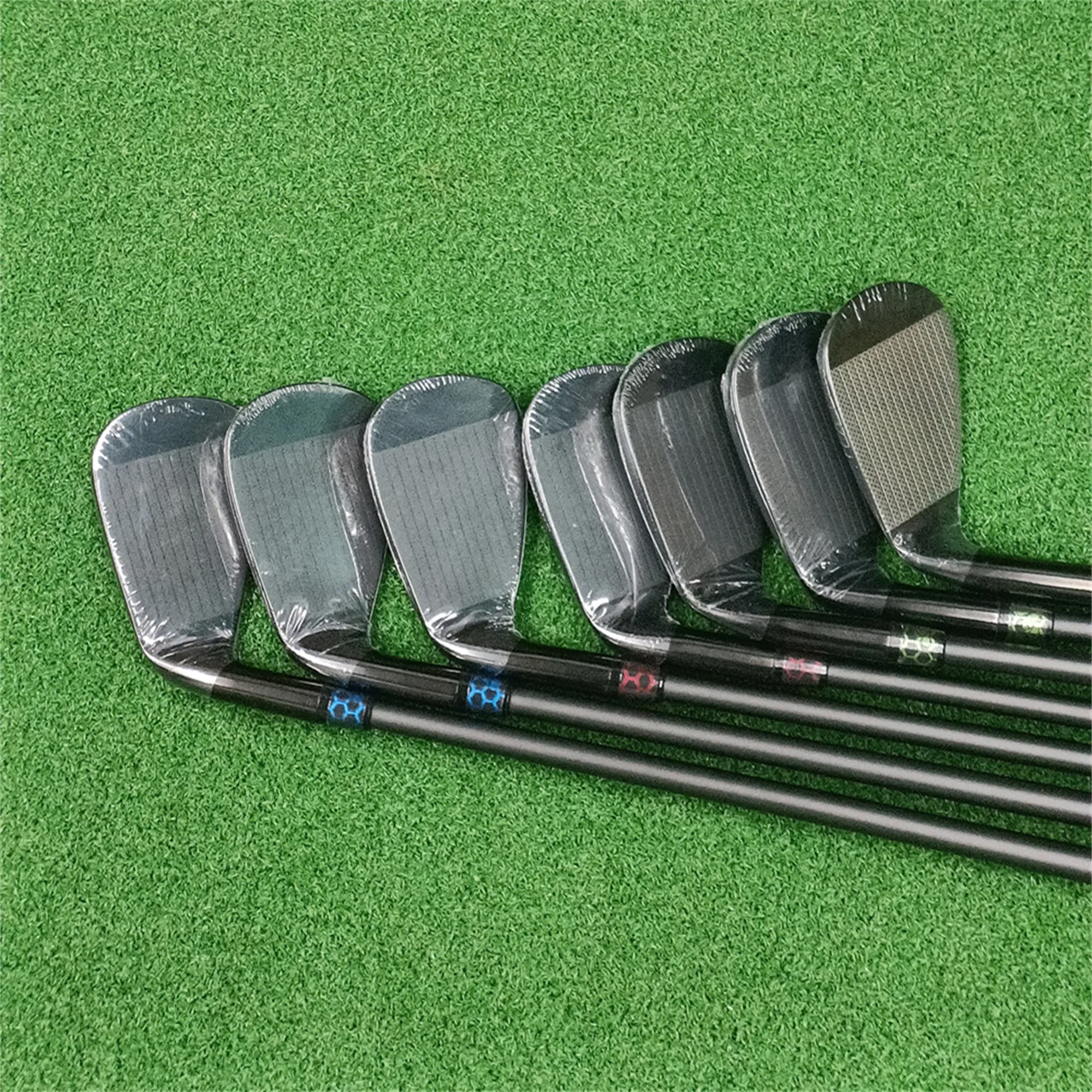 Premium Forged Golf Iron Set - High Configuration, Black PC, Soft Iron ...