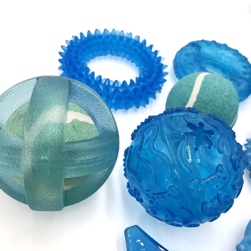 DHgate.com:Durable Rubber Dog Toys - Squeaky & Chewy, Assorted Shapes ...
