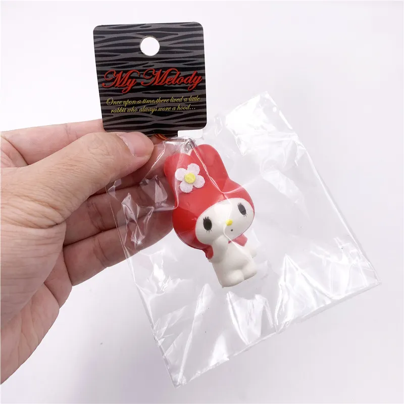 Anime Keychain: Cute Character Squishy Toy Keychain, Kawaii Style ...