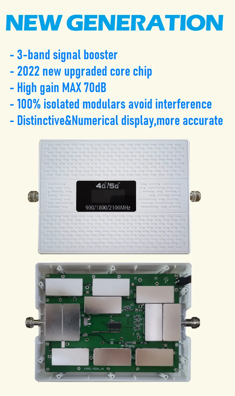 4G Signal Repeater & Amplifier for Israel, Brazil, Australia - 3G 4G ...
