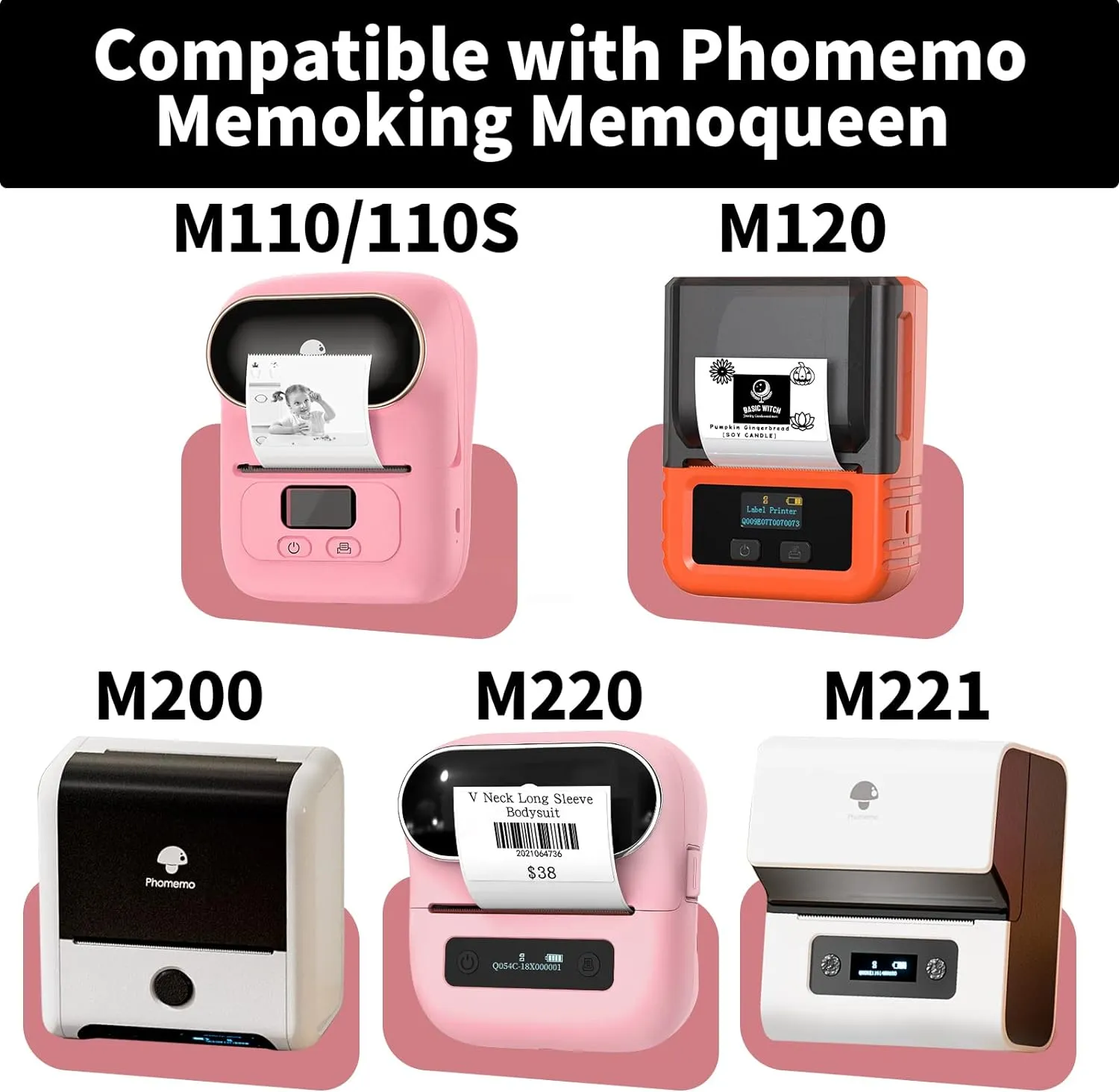 DHgate.com:Colorful Circle M110 Labels Green Label 50x50MM for M120 ...