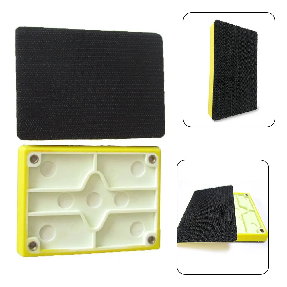 Rectangular Sanding Pad: 70x100mm Abrasive Tool for Wood, Stone, and ...