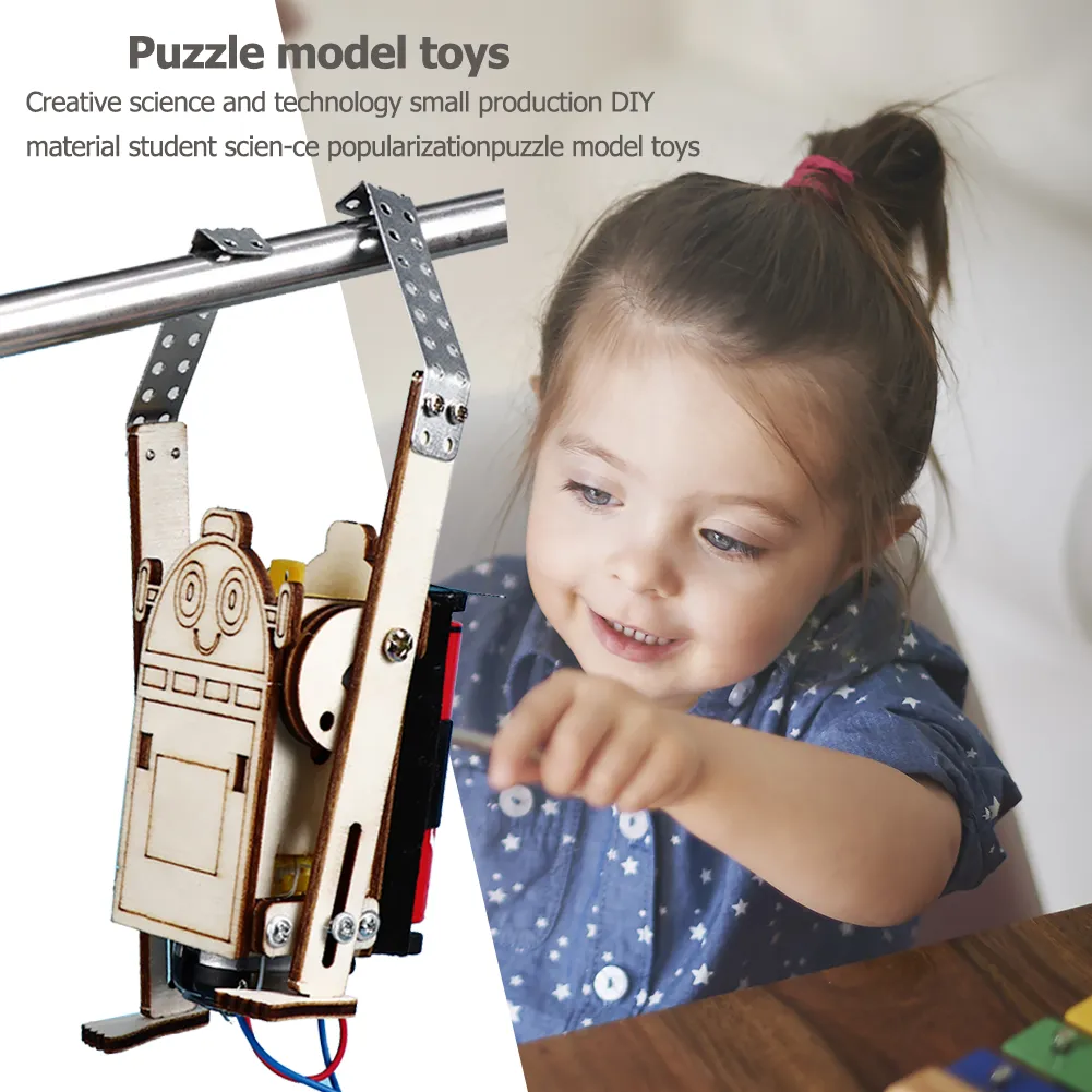 Electric Rope Climbing Toy Robot Kit: DIY STEM Project for Kids, Adults ...