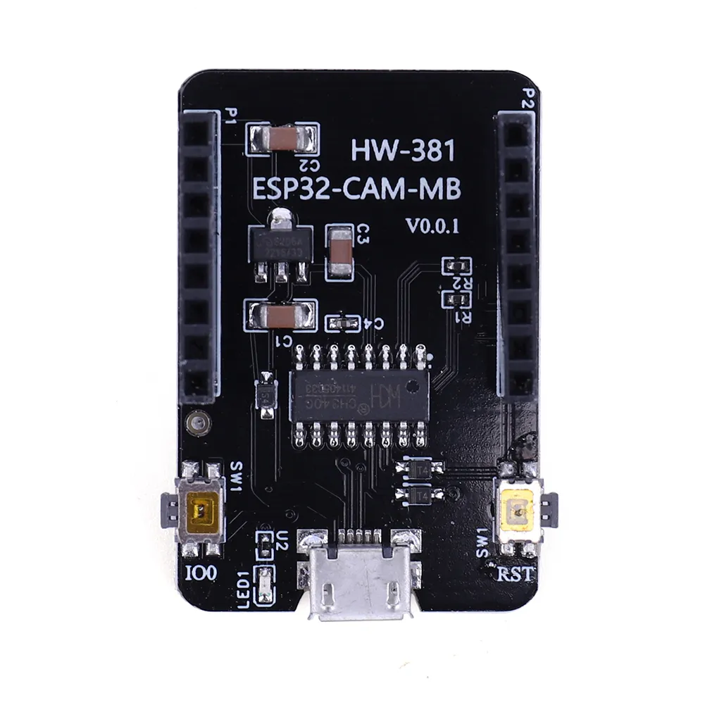 ESP32 Camera Module With WiFi & Bluetooth: CH340 Serial To USB ...