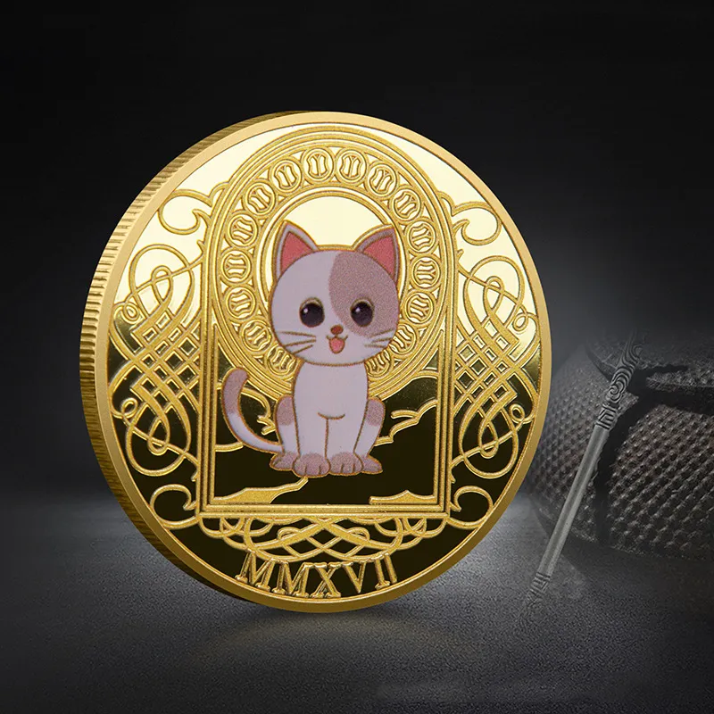 Gold Plated Coins: Assorted Design Metal Coins For Kids, Collectible ...